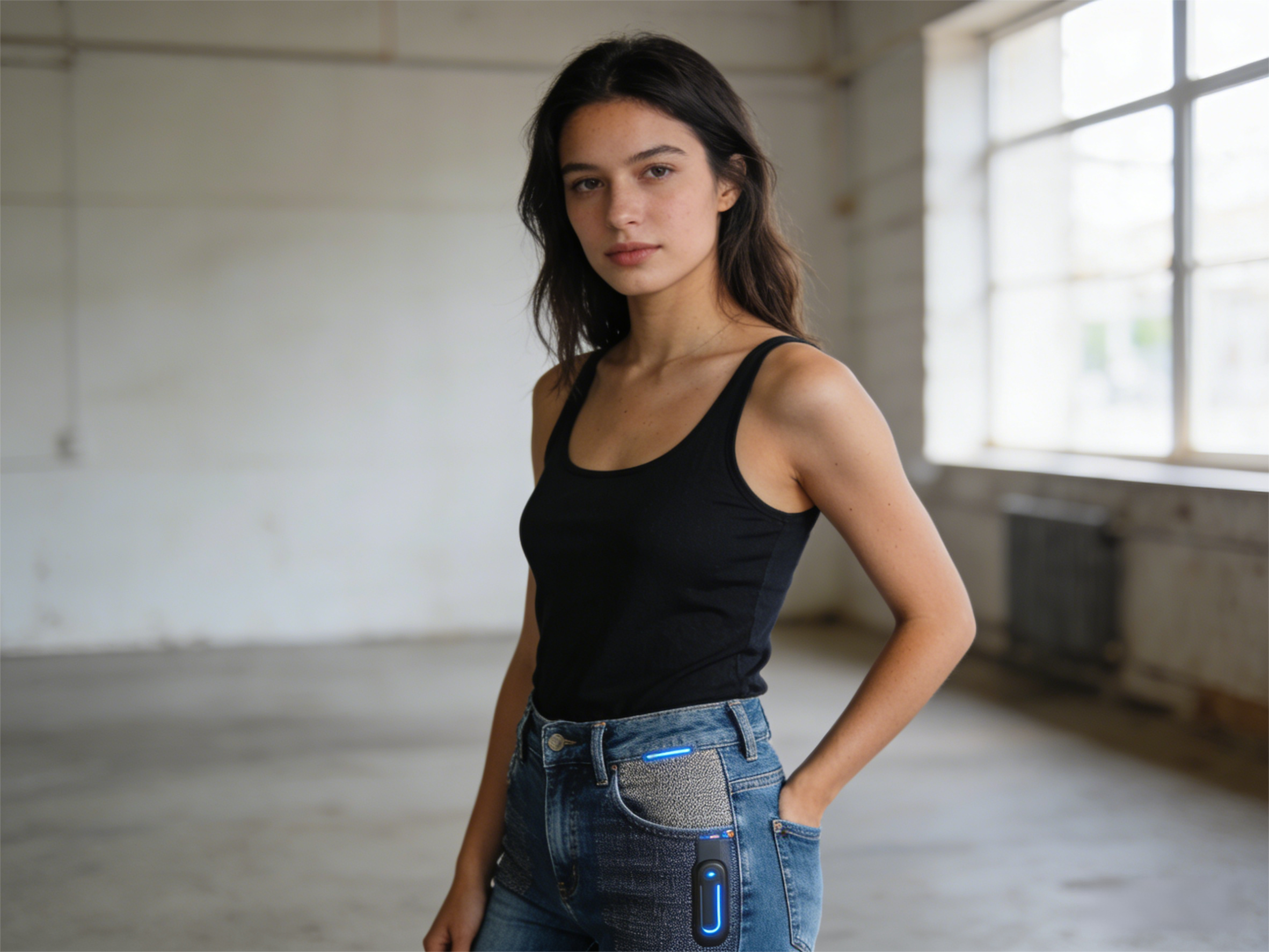 Smart Fabric Utilization in denim jeans